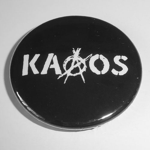 Kaaos - White Logo (Badge) | Todestrieb