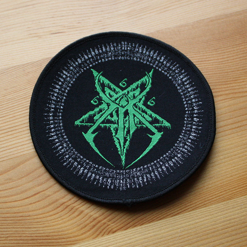 Mantak - Green Logo (Circle) (Woven Patch) | Todestrieb