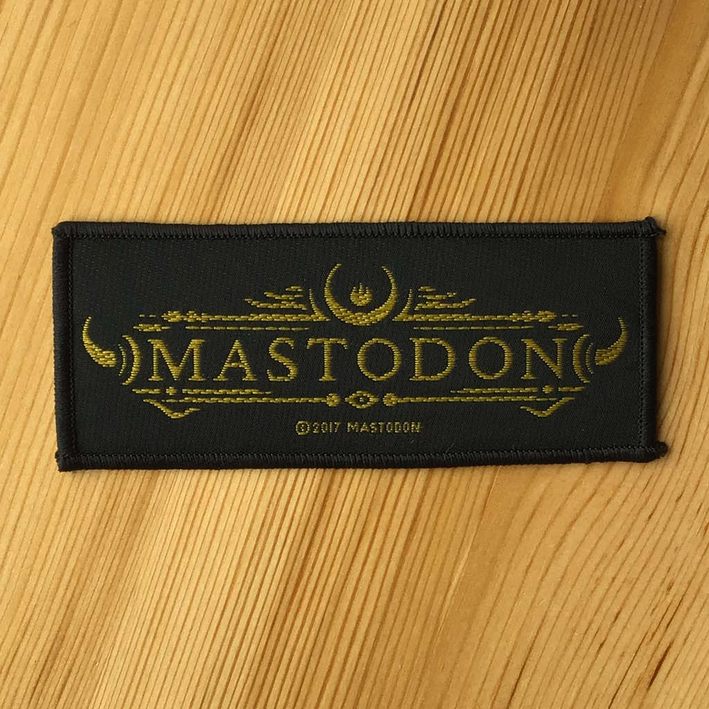 Mastodon - Logo (Woven Patch) | Todestrieb
