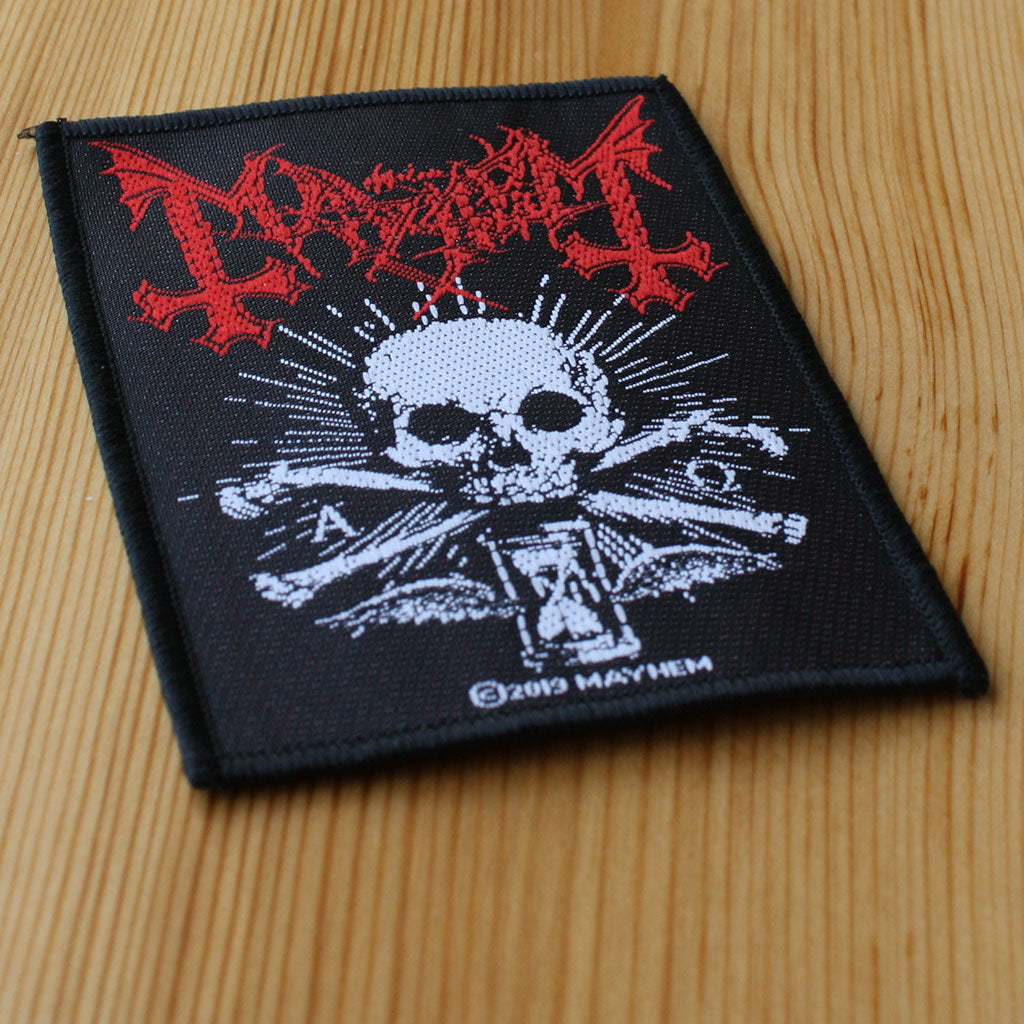 Mayhem - Alpha Omega Daemon (Woven Patch) | Todestrieb