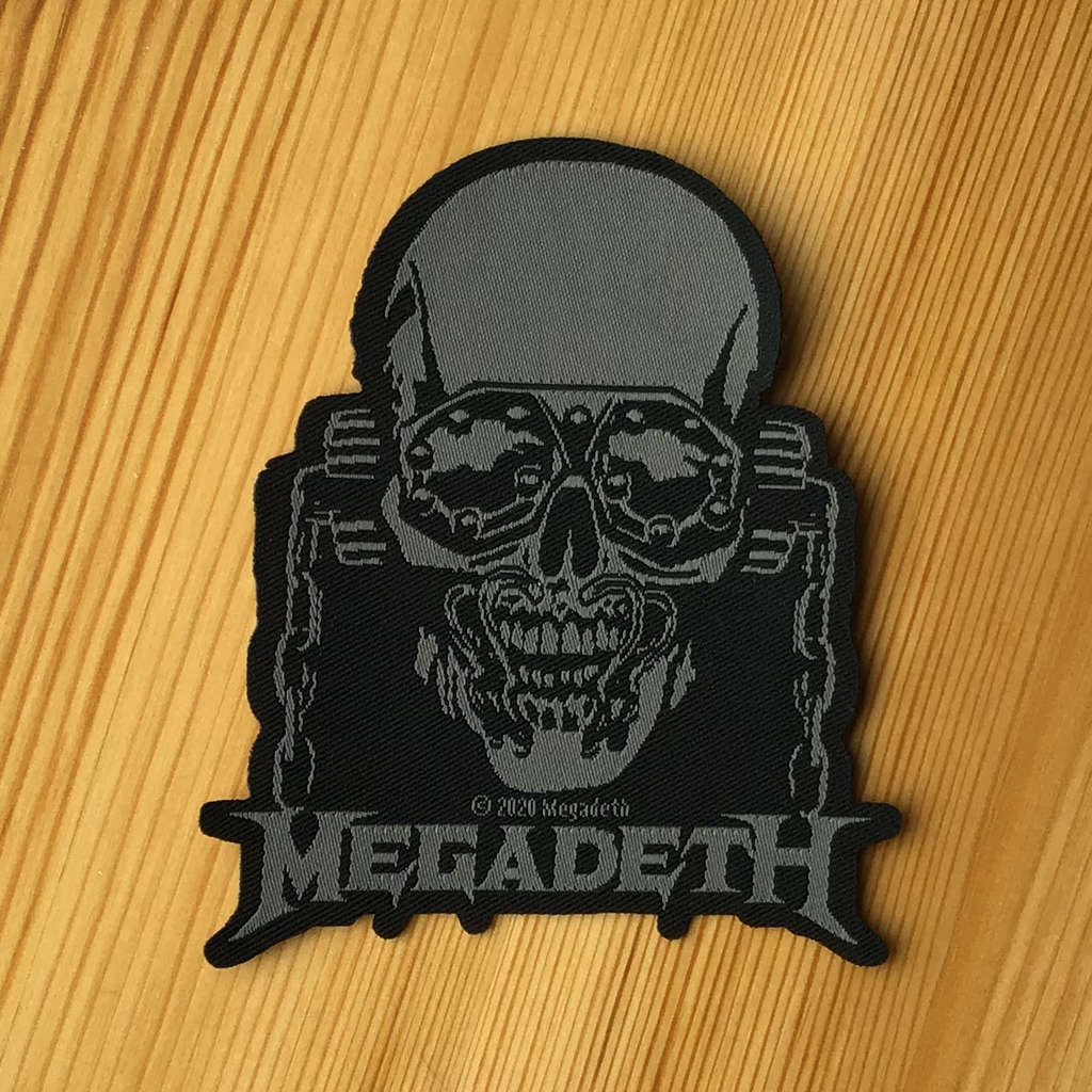 Megadeth - Vic Rattlehead (Cutout) (Woven Patch) | Todestrieb