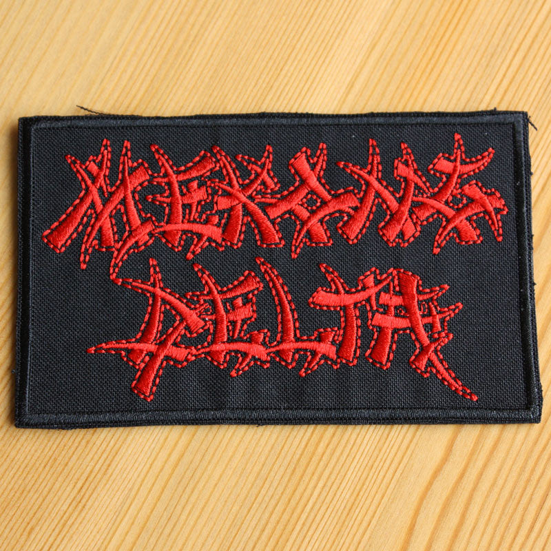 Mekong Delta - Red Logo (Embroidered Patch) | Todestrieb