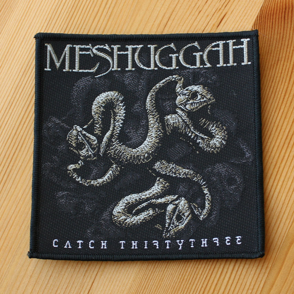 Meshuggah - Catch Thirtythree (Woven Patch) | Todestrieb