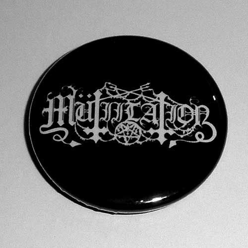 Mutiilation - White Logo (Badge) | Todestrieb