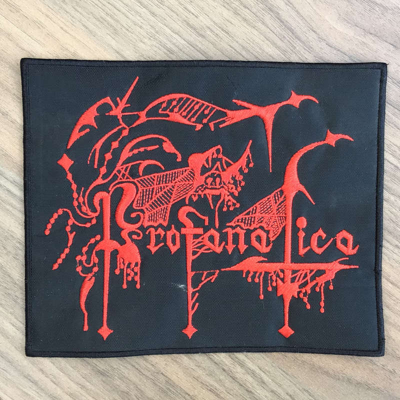Profanatica - Red Logo (Embroidered Patch) | Todestrieb