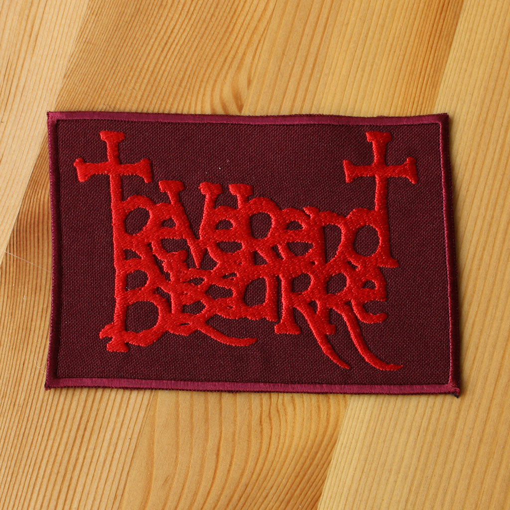 Reverend Bizarre - Red Logo (Embroidered Patch) | Todestrieb