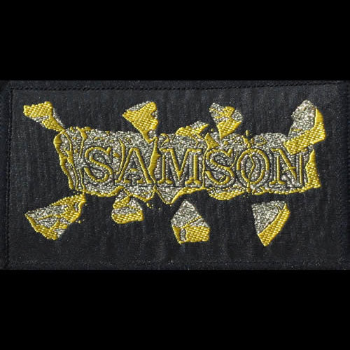 Samson - Gold Logo (Embroidered Patch) | Todestrieb