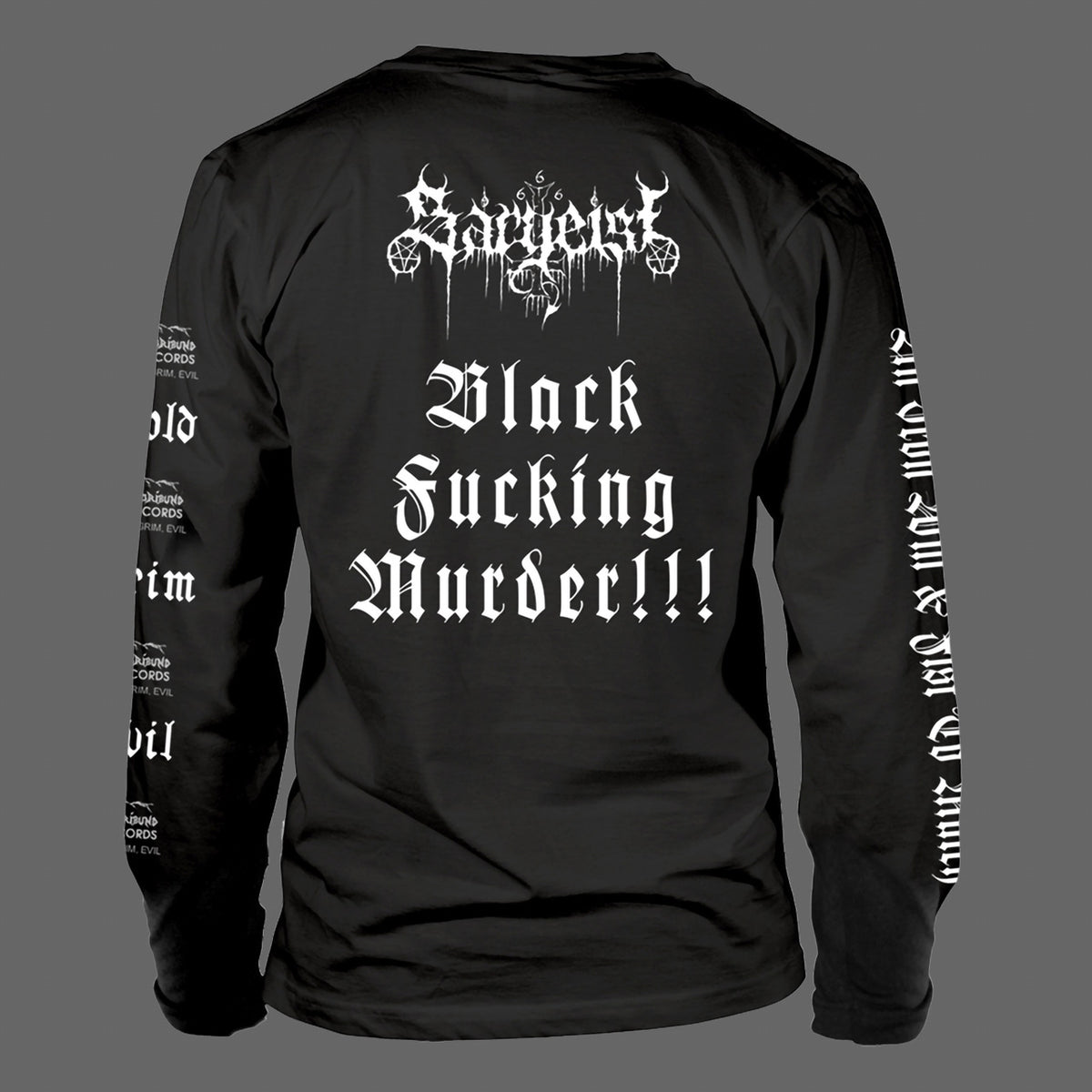 Sargeist - Satanic Black Devotion (Long Sleeve T-Shirt) | Todestrieb