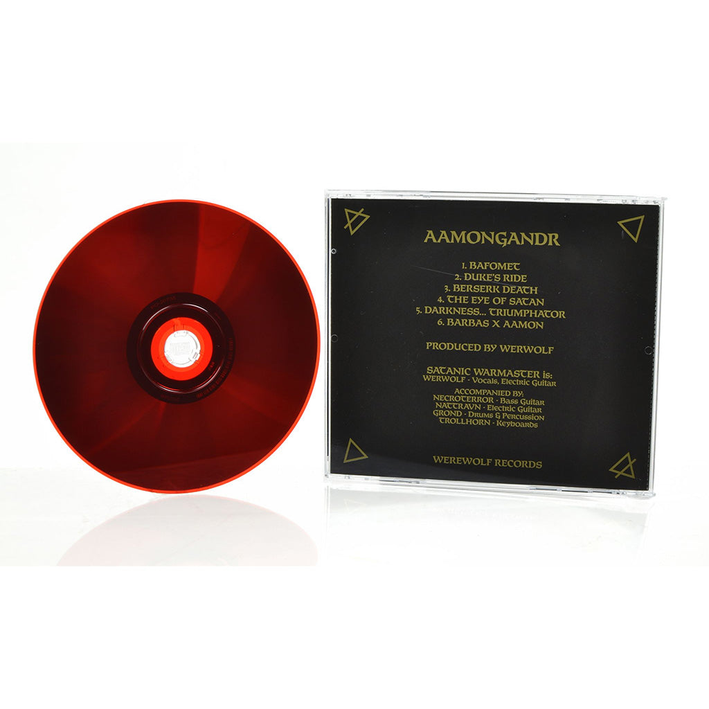Satanic Warmaster - Aamongandr (Red Edition) (CD) | Todestrieb