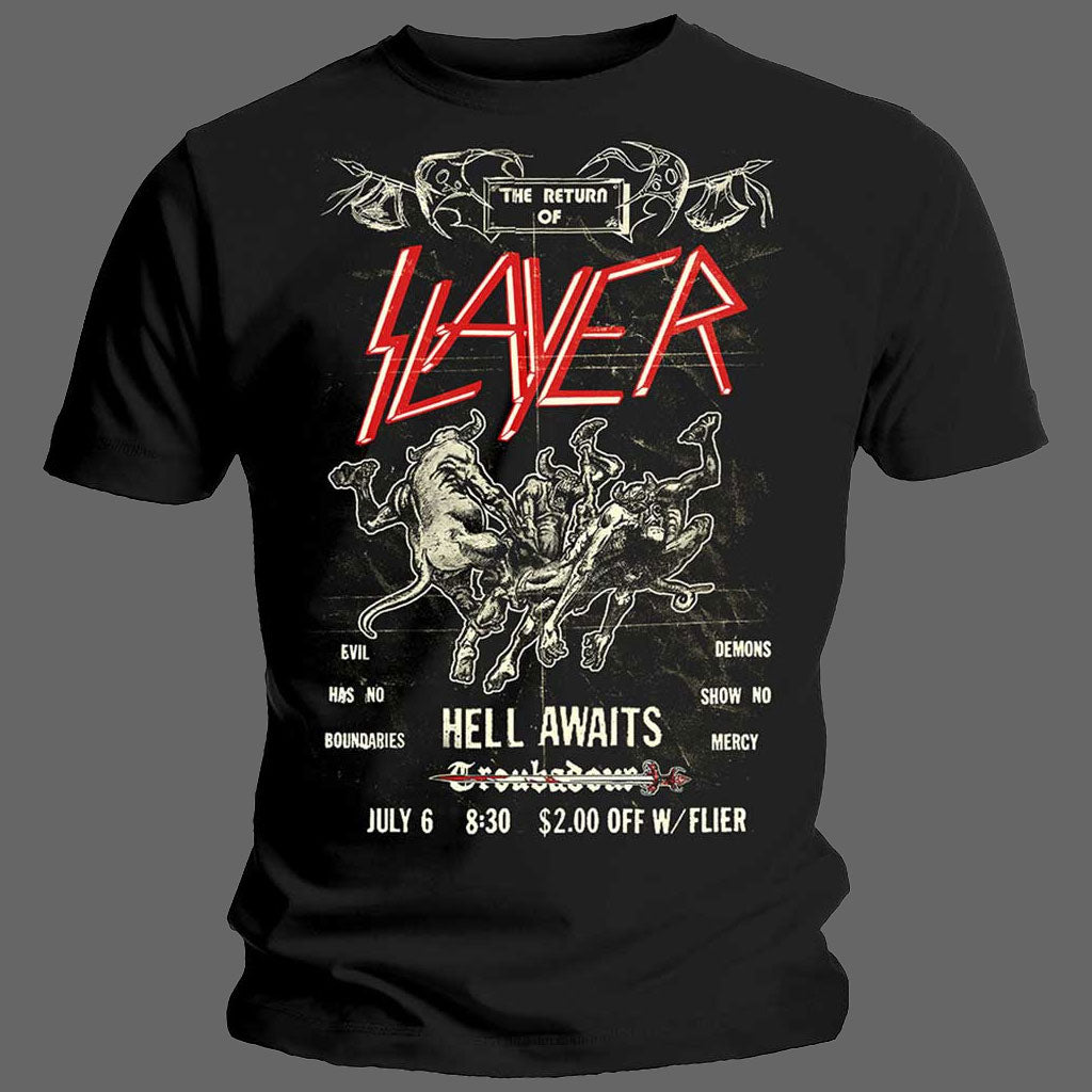 Slayer - July 6 1983 Flyer (T-Shirt) | Todestrieb