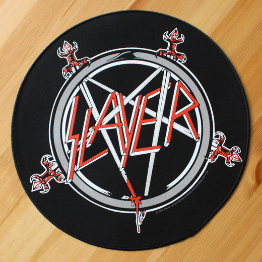 Slayer - Logo and Sword Pentagram (Backpatch) | Todestrieb
