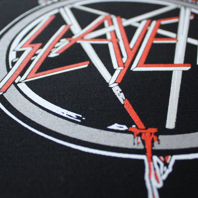 Slayer - Logo and Sword Pentagram (Backpatch) | Todestrieb