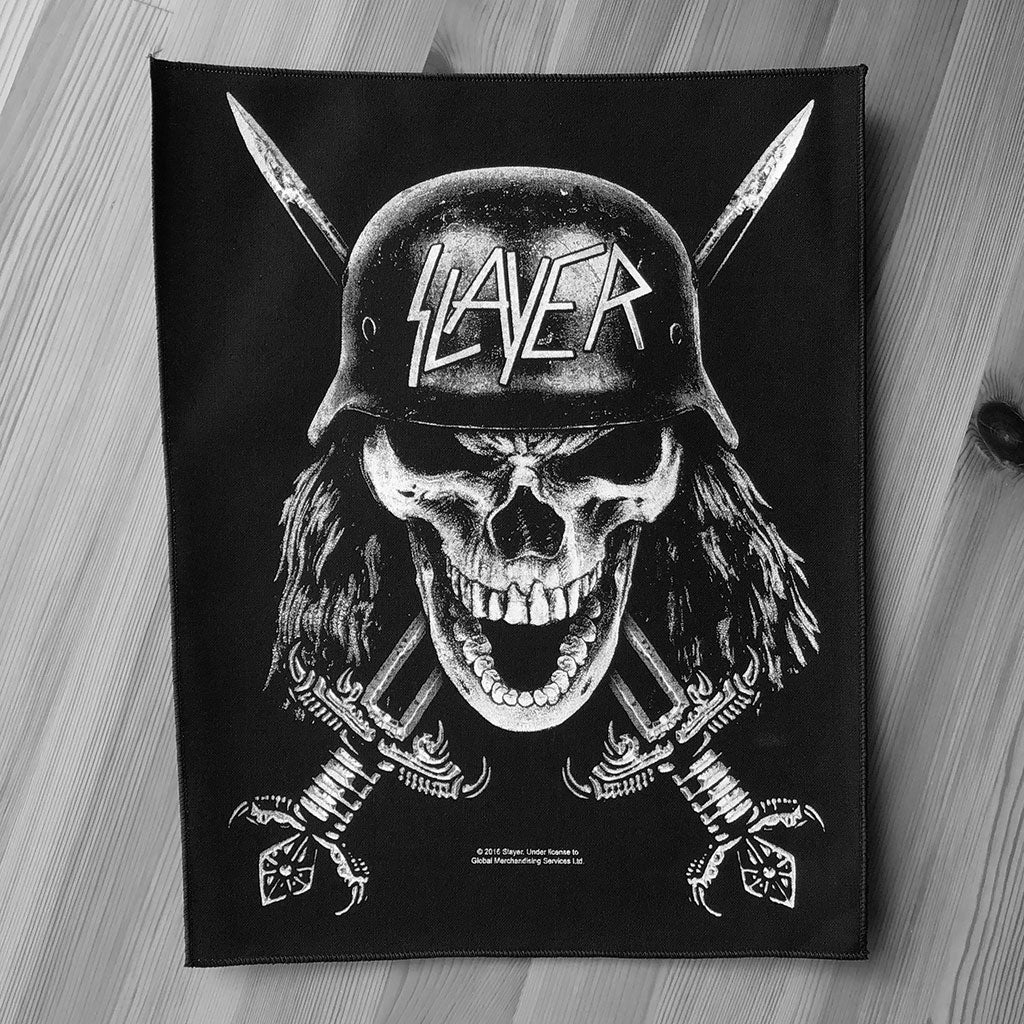 Slayer - Wehrmacht Skull (Backpatch) | Todestrieb