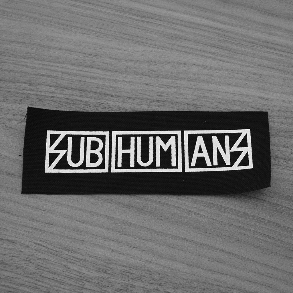 Subhumans - Logo (Printed Patch) | Todestrieb