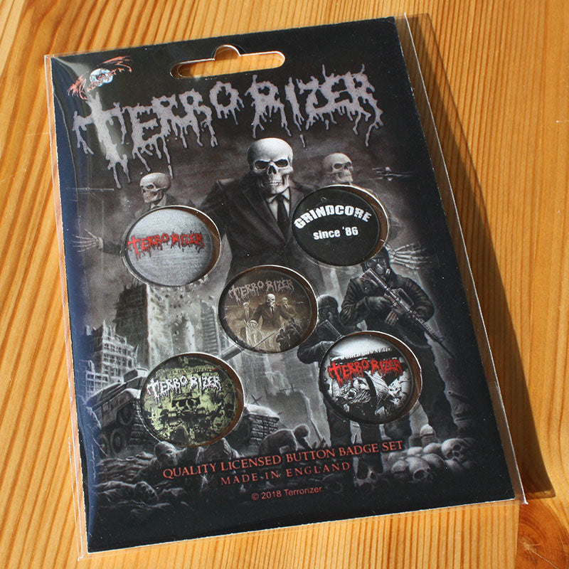 Terrorizer - Caustic Attack (Badge Pack) | Todestrieb