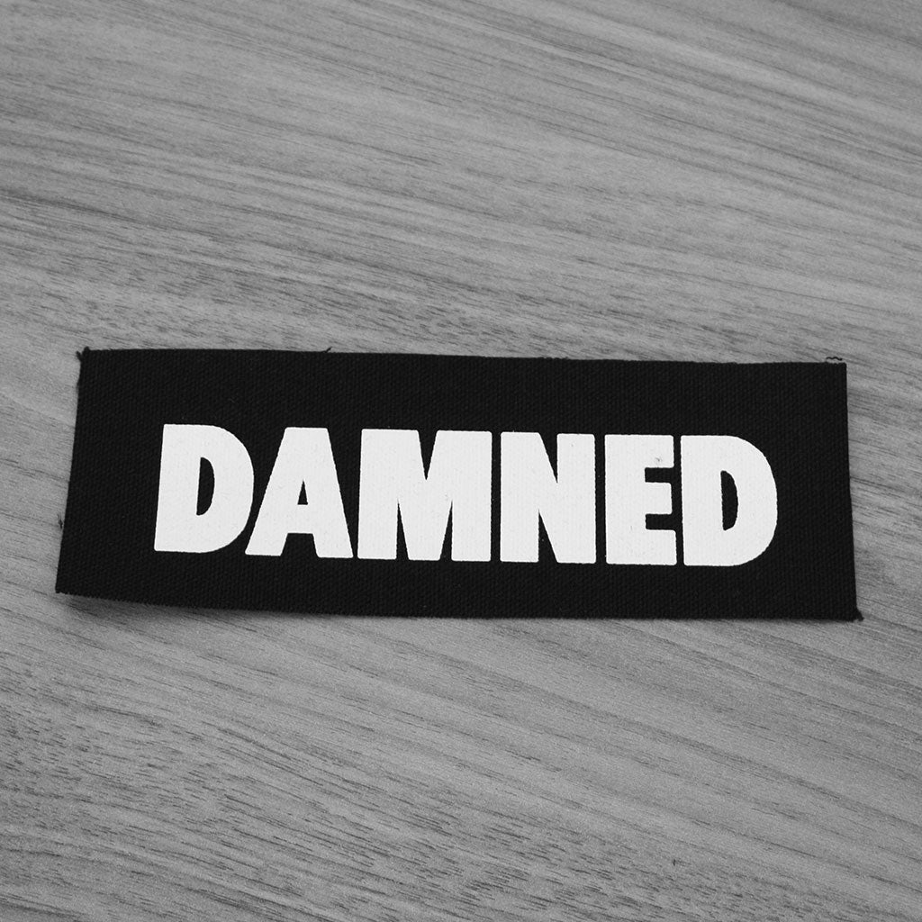 The Damned - Logo (Printed Patch) | Todestrieb