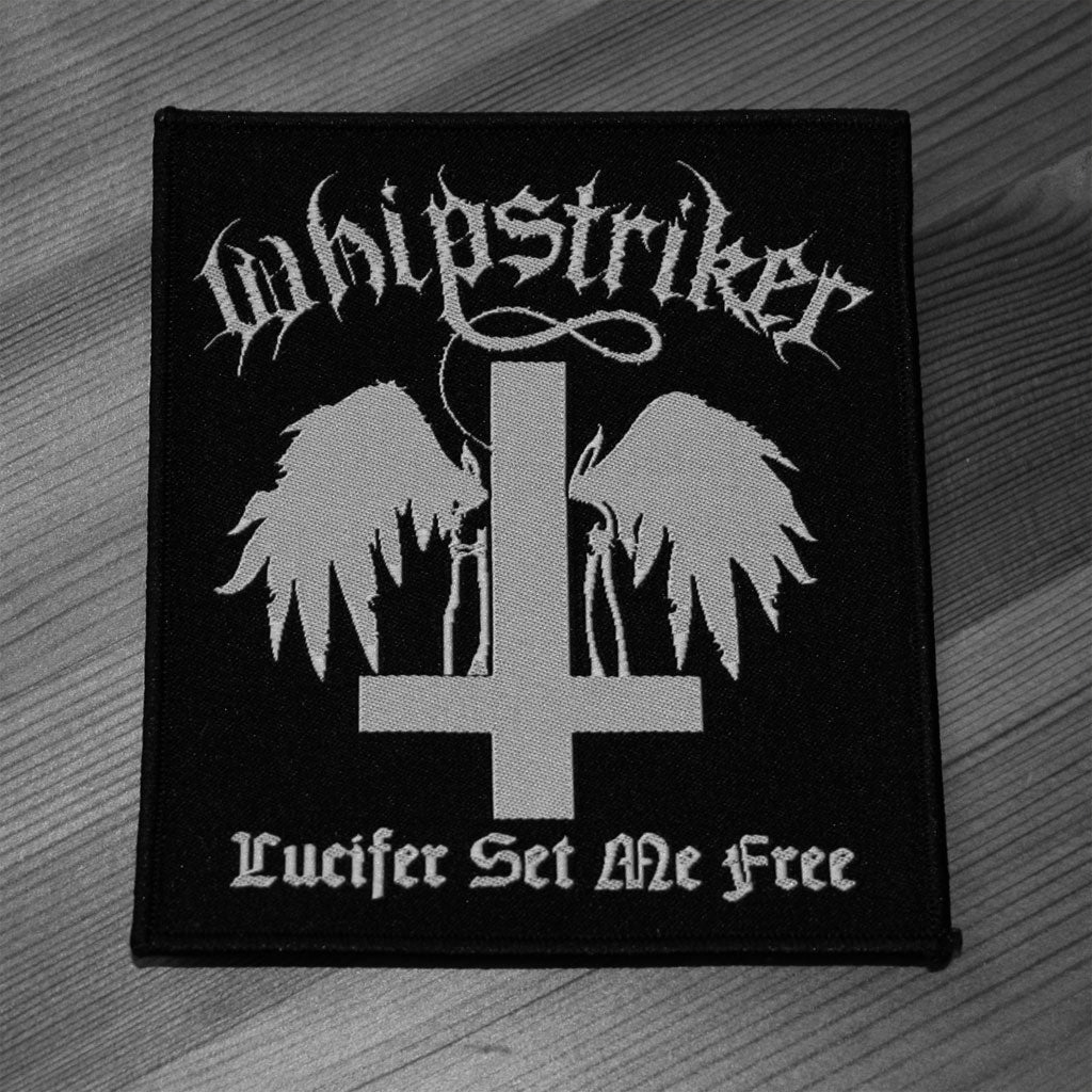 Whipstriker - Lucifer Set Me Free (Woven Patch) | Todestrieb